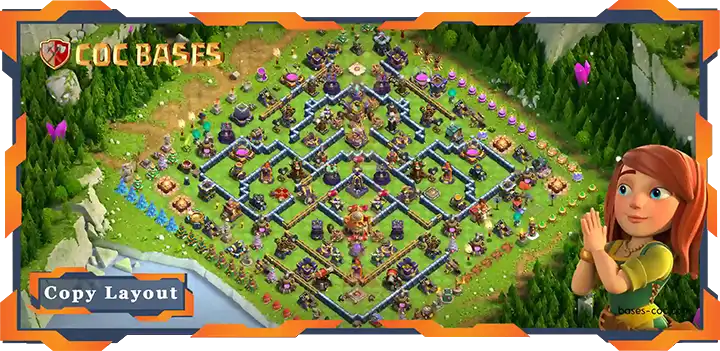 Town Hall 16 Base #01 - New Updated Layouts 2024 - Clash of Clans